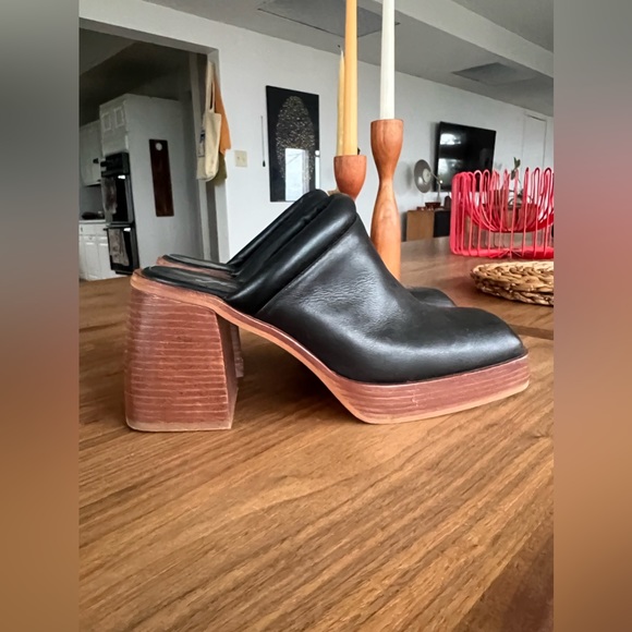 Free People | Shoes | Free People Ruby Platform Mule Made In Spain ...